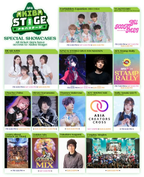 Akiba Stage - Anime Festival Asia Singapore 2024