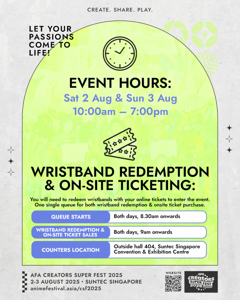 Create. Share. Play. - AFA Creator Super Fest 2025