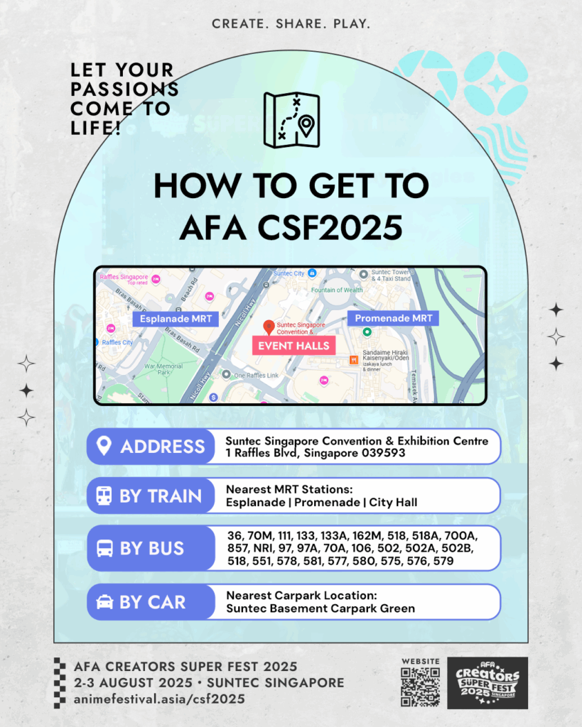 Create. Share. Play. - AFA Creator Super Fest 2025